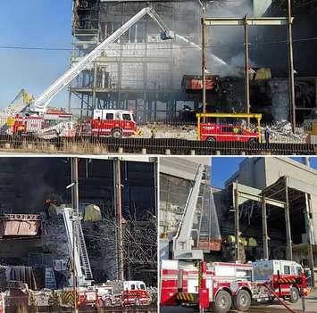 Fire breaks out at Old Lambton Generating Station
